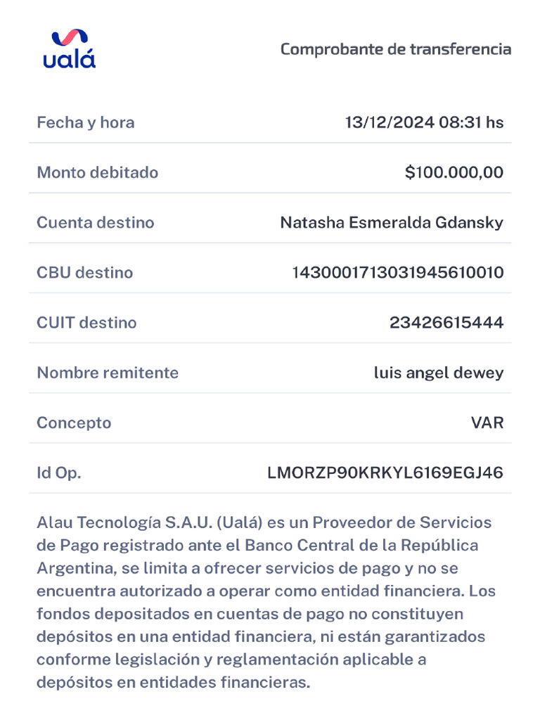 Comprobante de Transferencia-3 | PDF