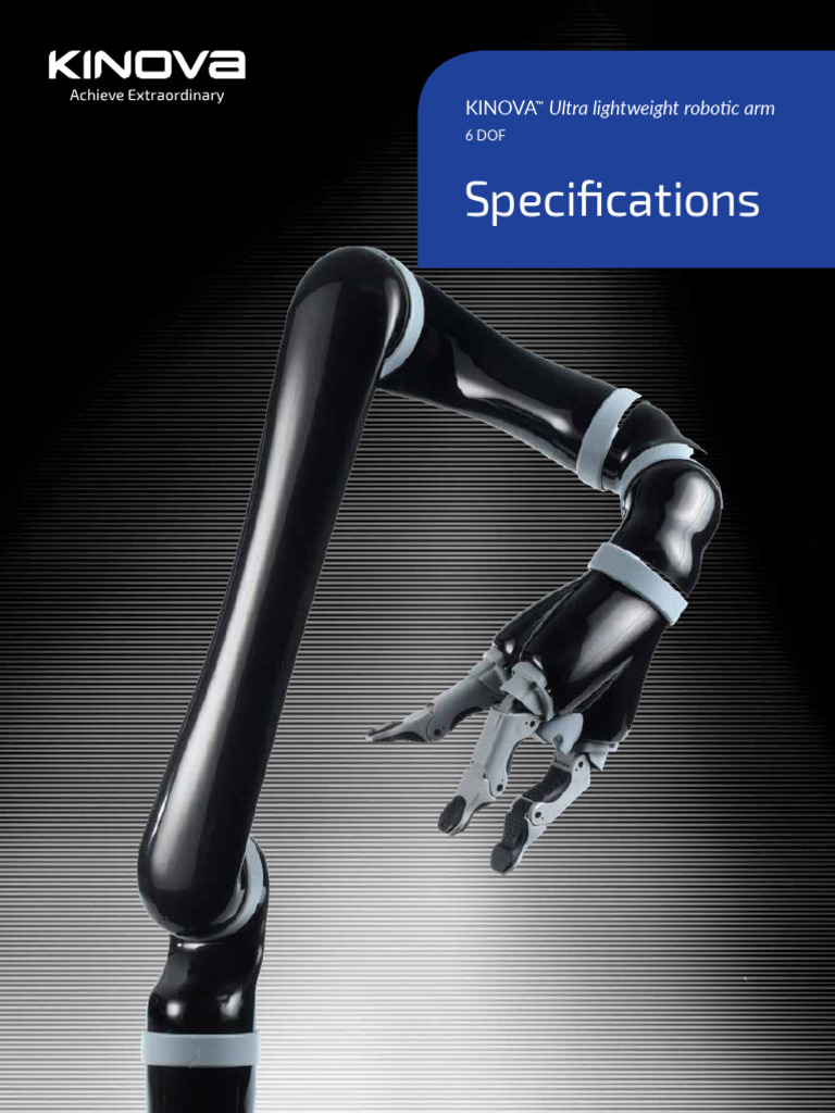 ULWS-RA-JAC-6D-SP-INT-EN 201804-1.2 KINOVA Ultra Lightweight Robotic ...