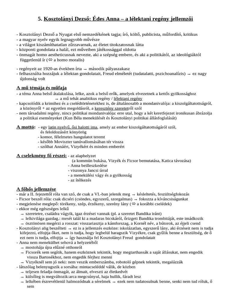 Édes Anna | PDF