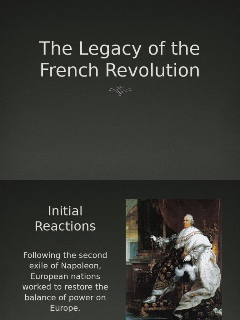 Legacy of the French Revolution | PDF