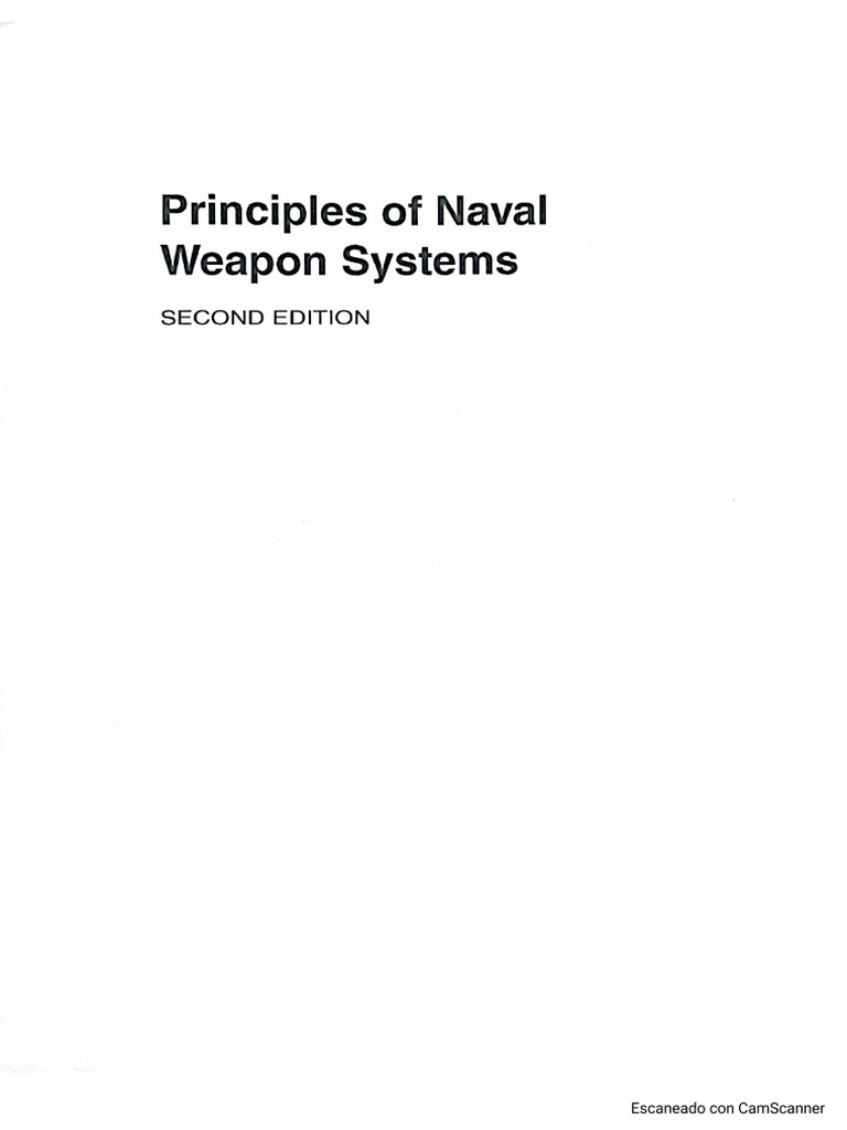 Principles of Naval Weapon Systems Craig Payne | PDF