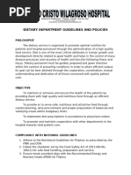 Hospital Kitchen Infection Control Checklist | PDF | Refrigerator | Kitchen