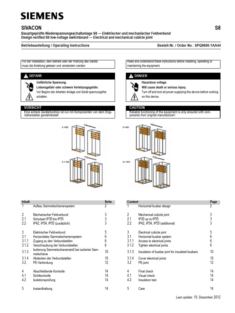 02 - Electrical and Mechanical Cubicle Joint | PDF