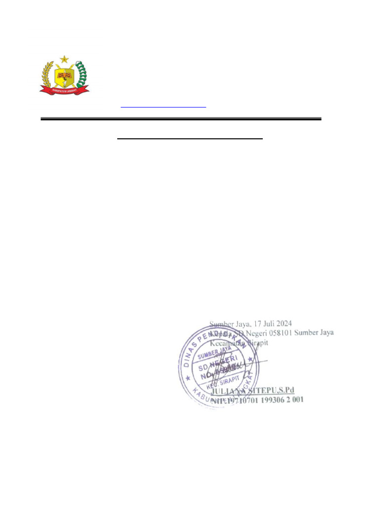 SK Keterangan Aktif Winda | PDF