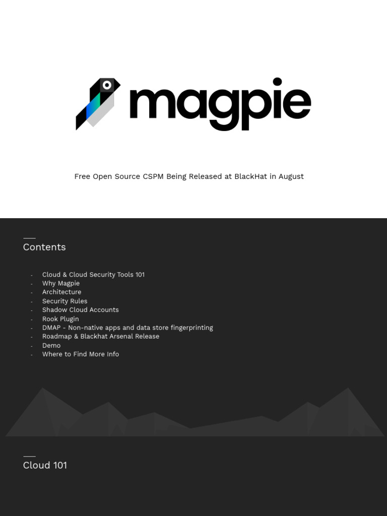Magpie | PDF | Cloud Computing | Amazon Web Services