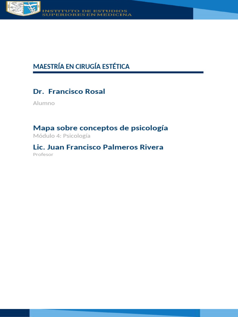 Cuadro Conceptos de Psicologia | PDF | Sicología | Medicina