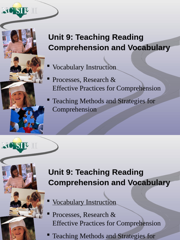 2698ReadingFoundationsUnit9 | PDF | Reading Comprehension | Vocabulary