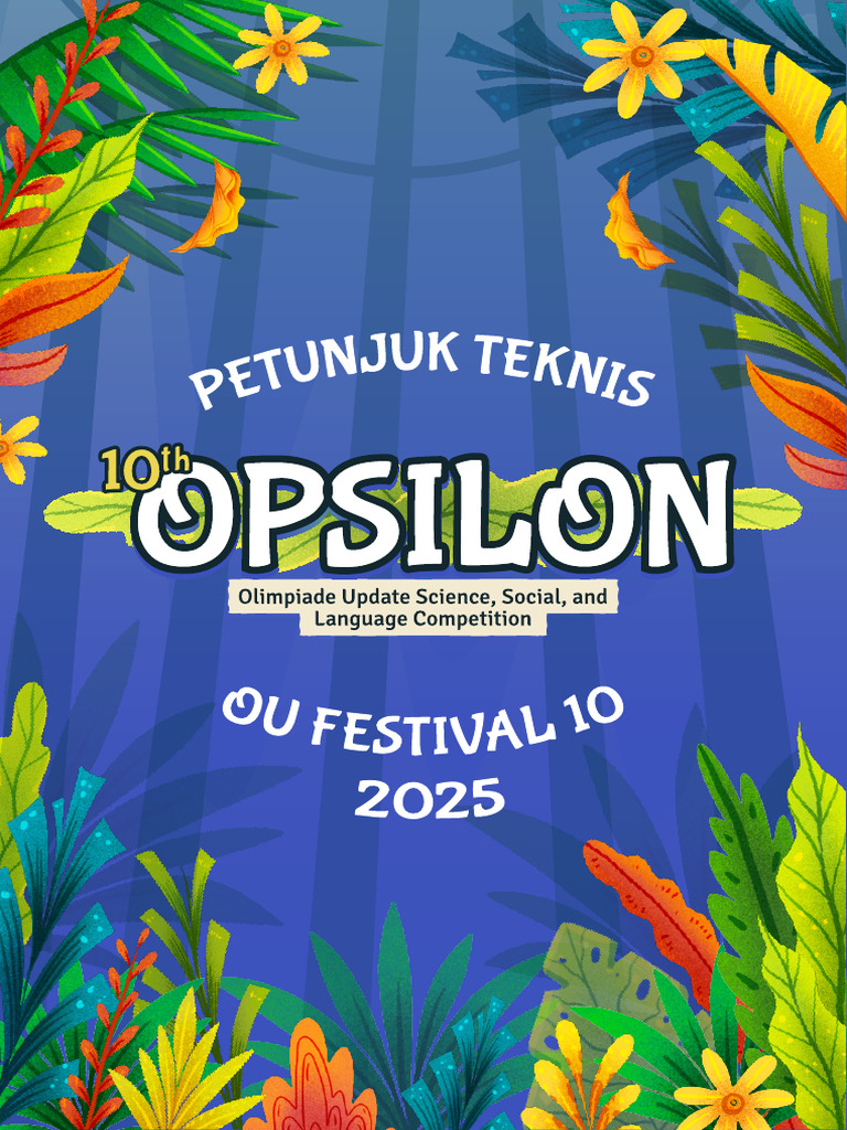 Juknis OPSILON 10 | PDF