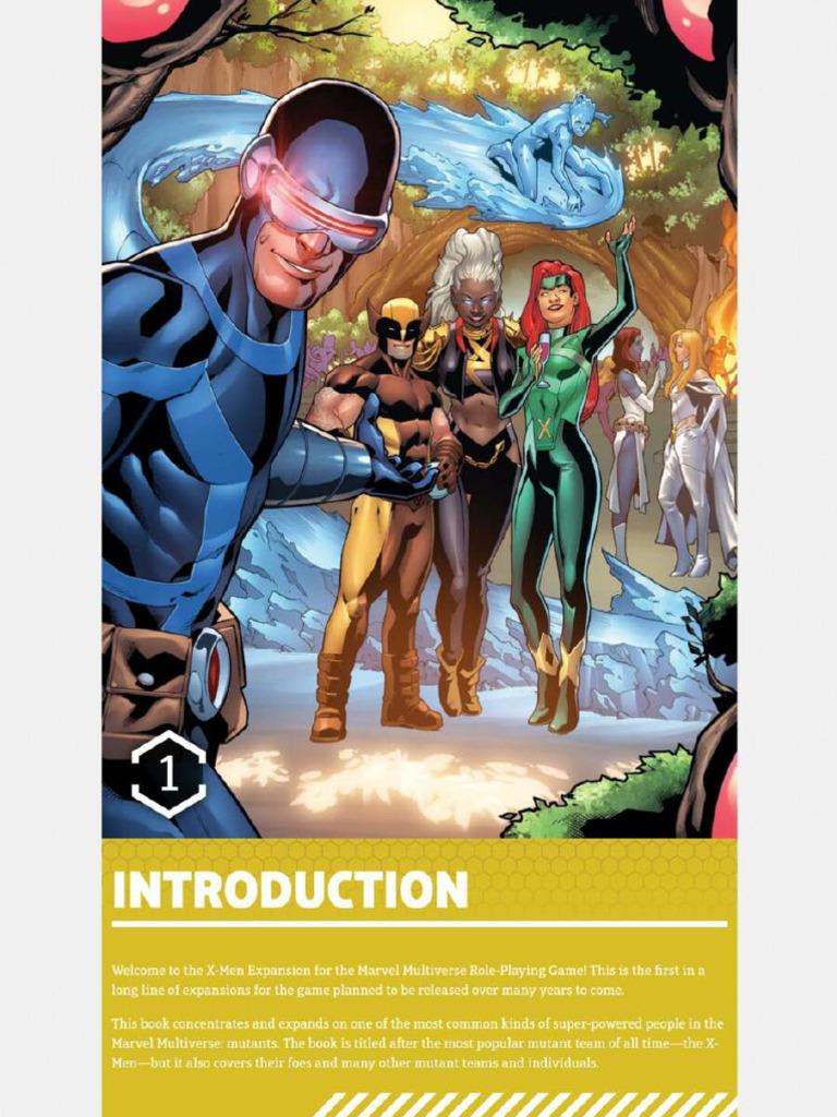 Marvel Multiverse RPG: X-Men Expansion | PDF