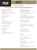 FGH Lunch Menu | PDF | Sauce | Hamburgers