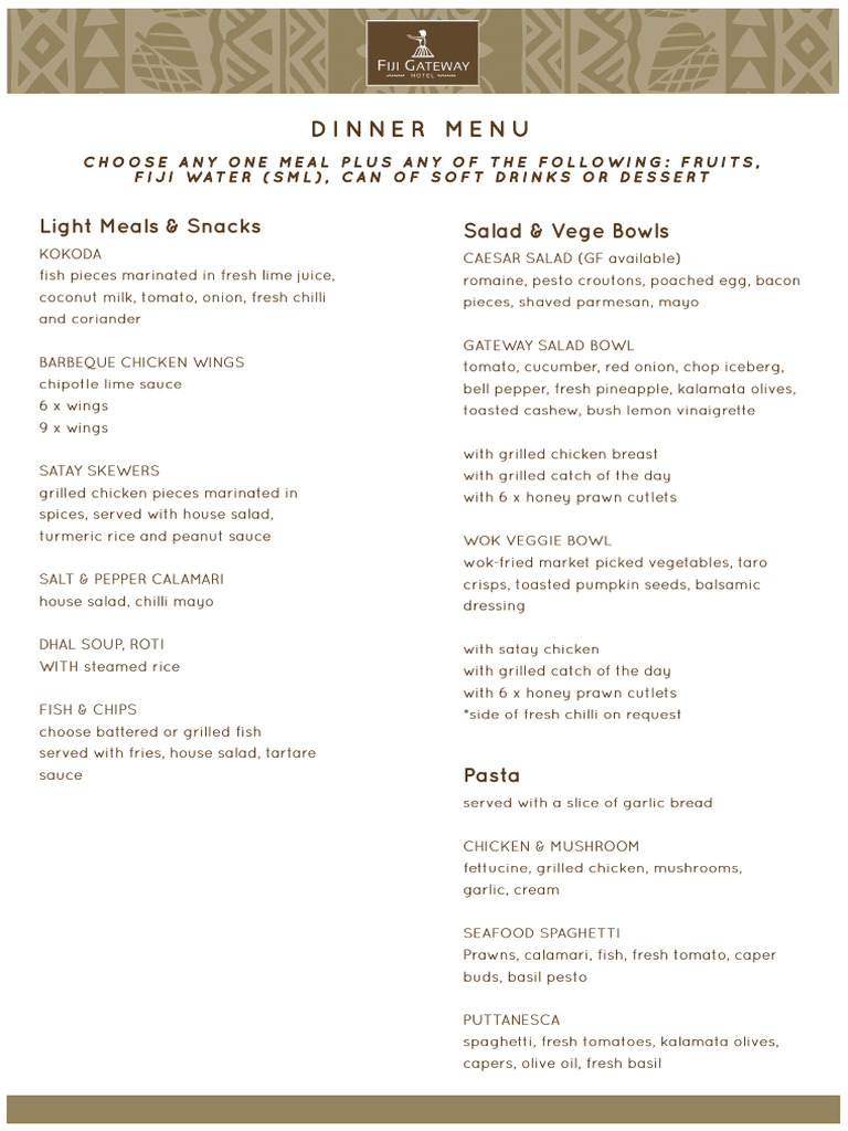 Corporate Dinner | PDF