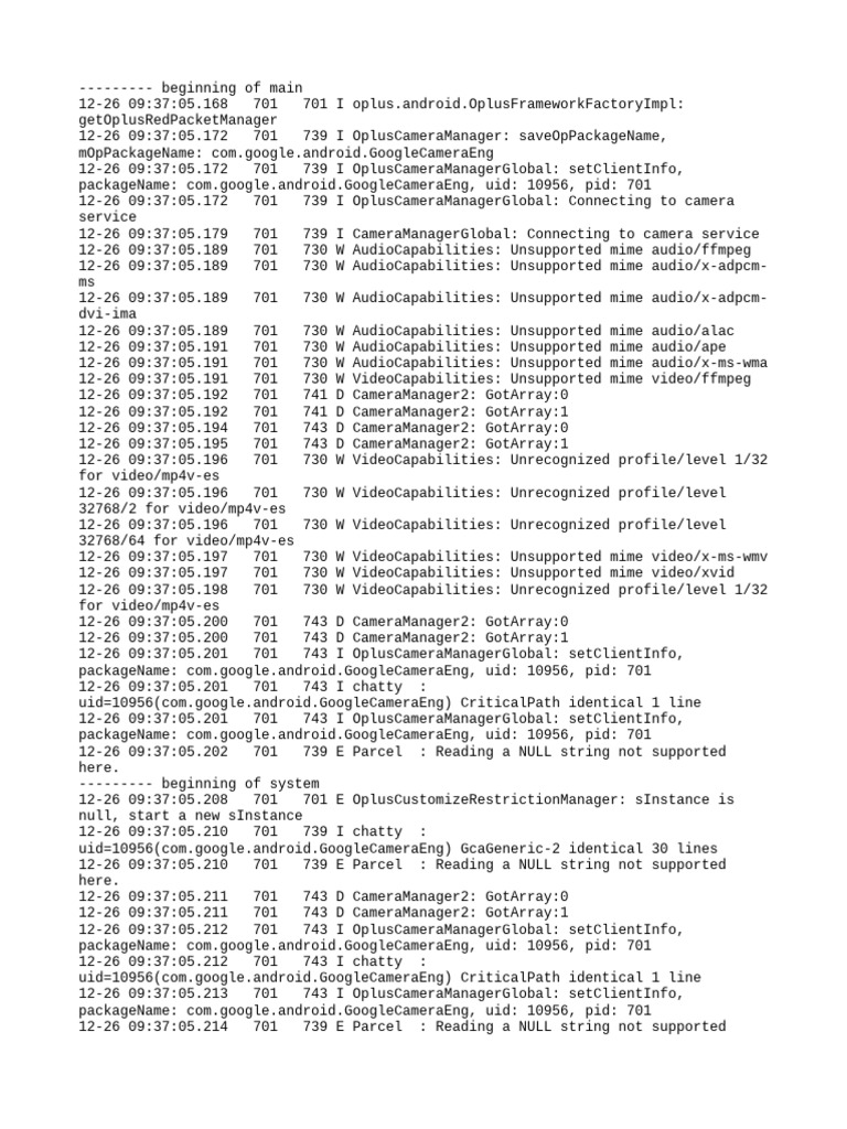 Logcat Don Now | PDF | Computing | Computer Science