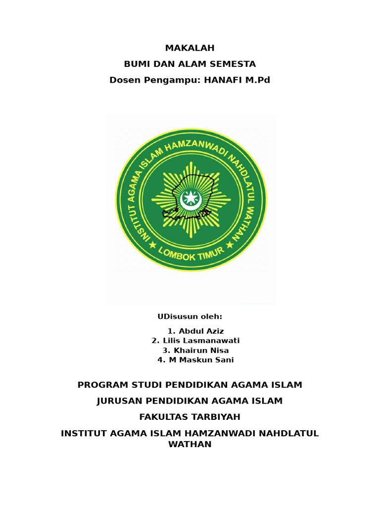 Bumi dan Alam Semesta: Tata Surya dan Lapisan Bumi | PDF