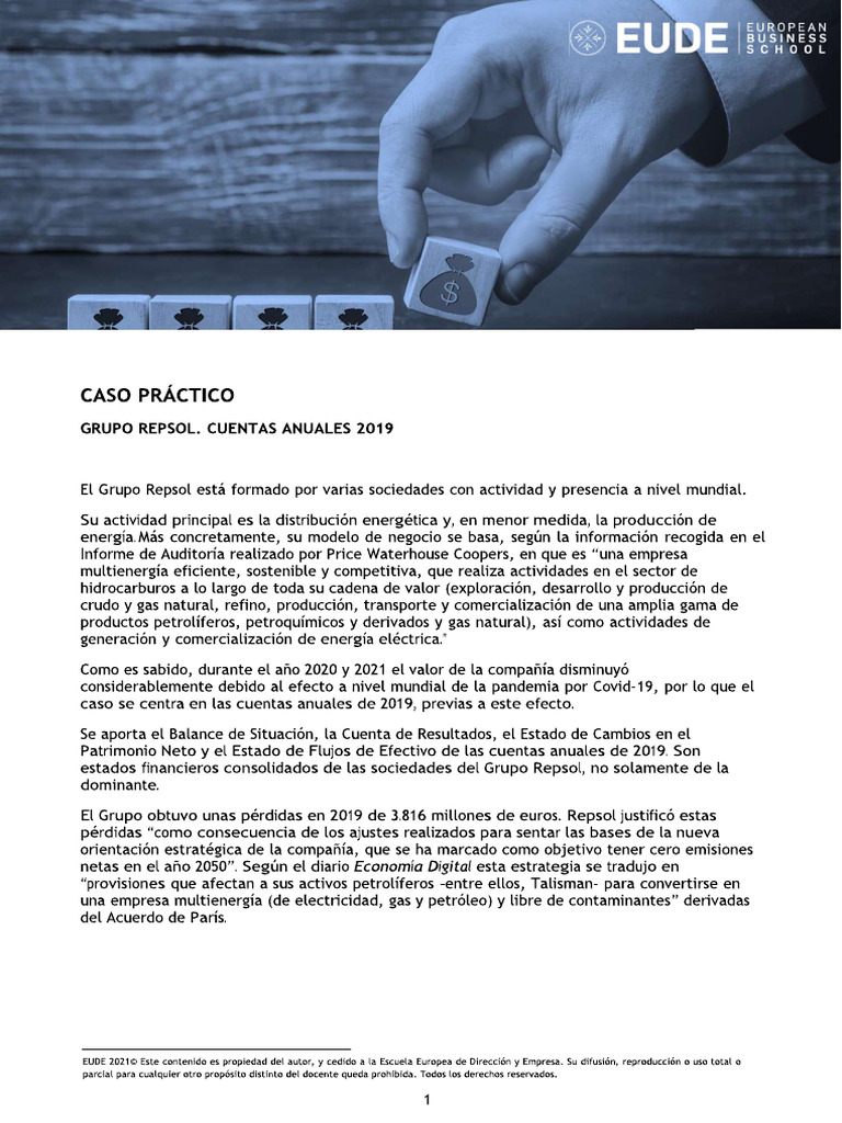 CASO PRÁCTICO Repsol | PDF