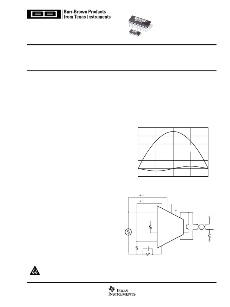 XTR105 | PDF | Electrostatic Discharge | Electricity
