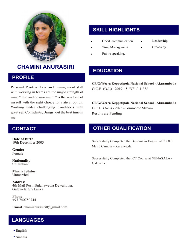 Chamini Anurasiri | PDF