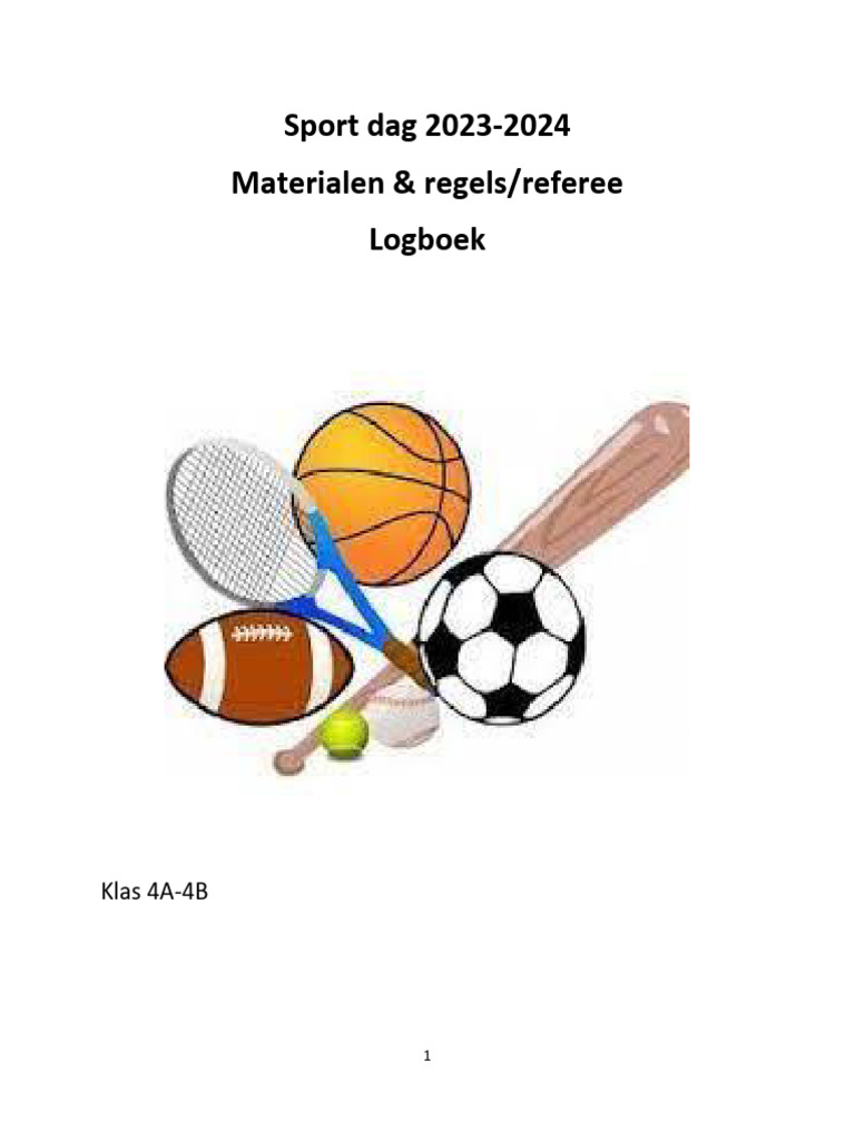 sportdag 2023-2024 | PDF