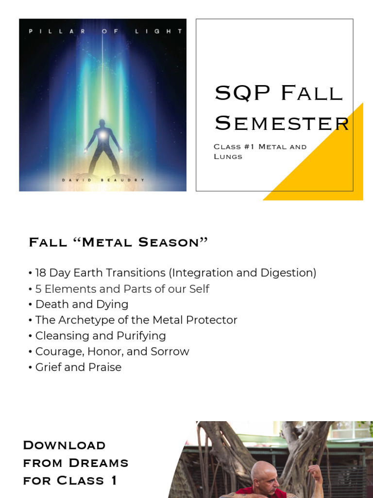 Y1 S2 Class 1 Soulinitiaitons Fall Theme | PDF | Qigong | Thorax