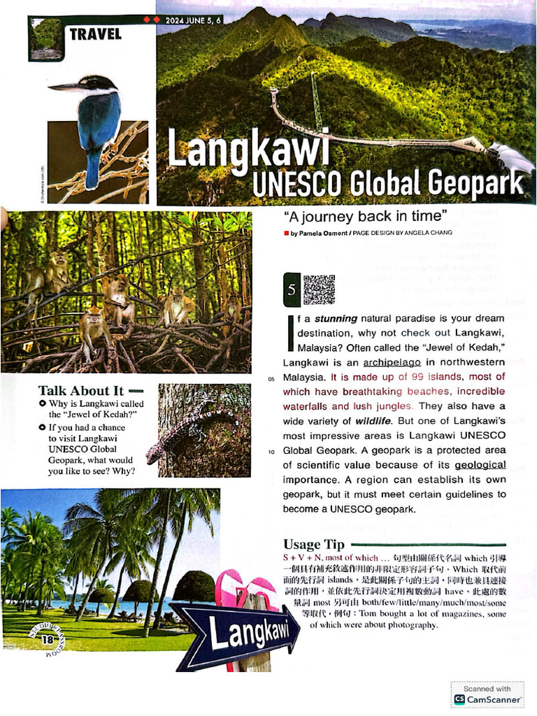 Langkawi UNESCO Global Geopark | PDF