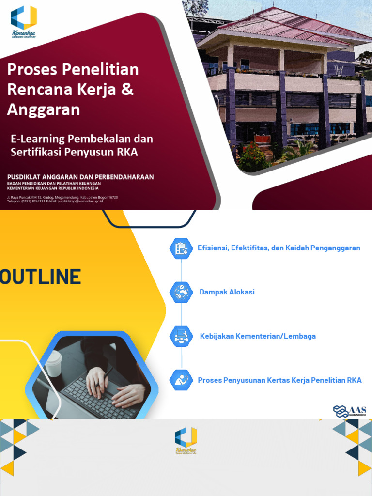 MP 6. Penelitian Rencana Kerja Dan Anggaran Rka Ss | PDF