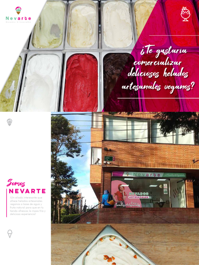 Helados Veganos Artesanales Nevarte | PDF