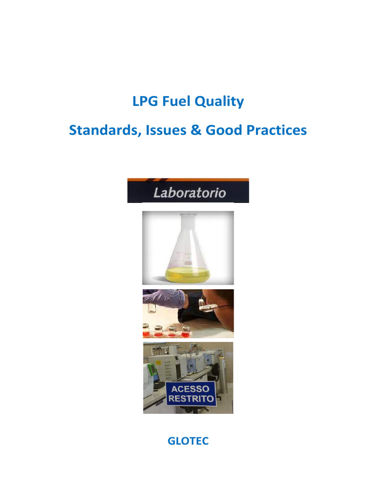 GLOTEC LPG Fuel Quality Standards, Issues, Good Practices 2019 | PDF ...