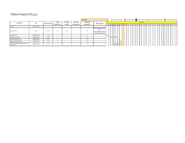 Time Frame DT417 | PDF