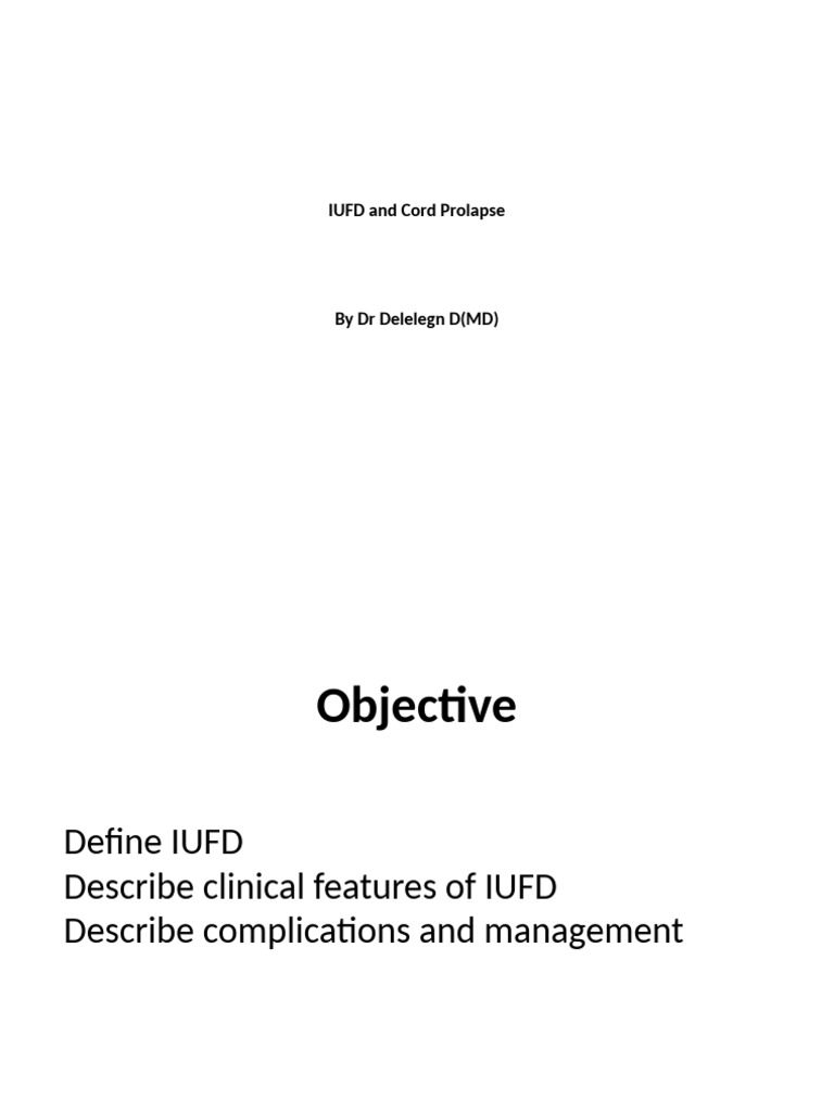 IUFD( Intrauterine Fetal Death) (13) | PDF | Medical Specialties | Maternal Health