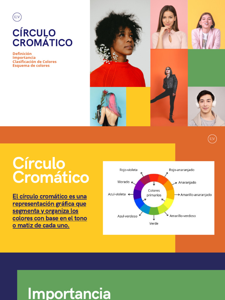 Círculo Cromático - Expresión Visual | PDF | Color | Rojo