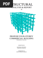 Structural Analysis and Design Report Template | PDF | Structural Steel ...