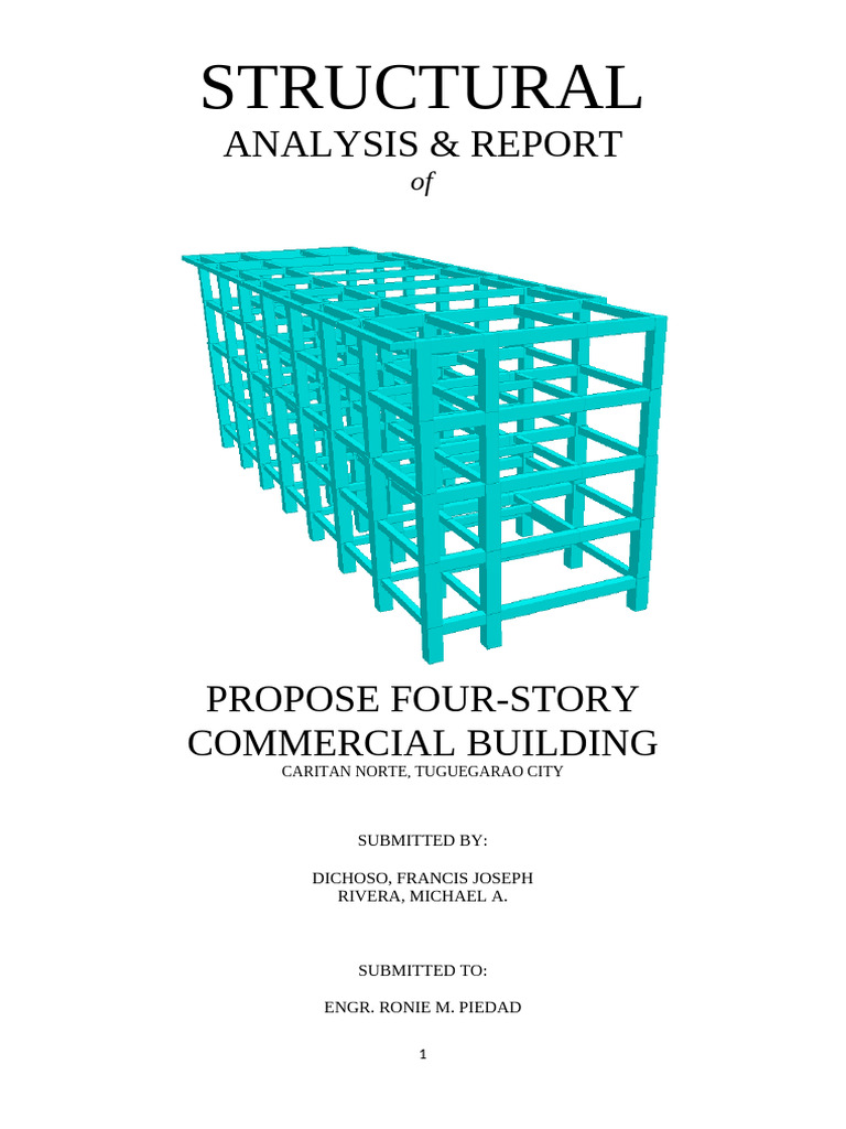 Structural Finalss Analysis | PDF | Materials | Mechanical Engineering