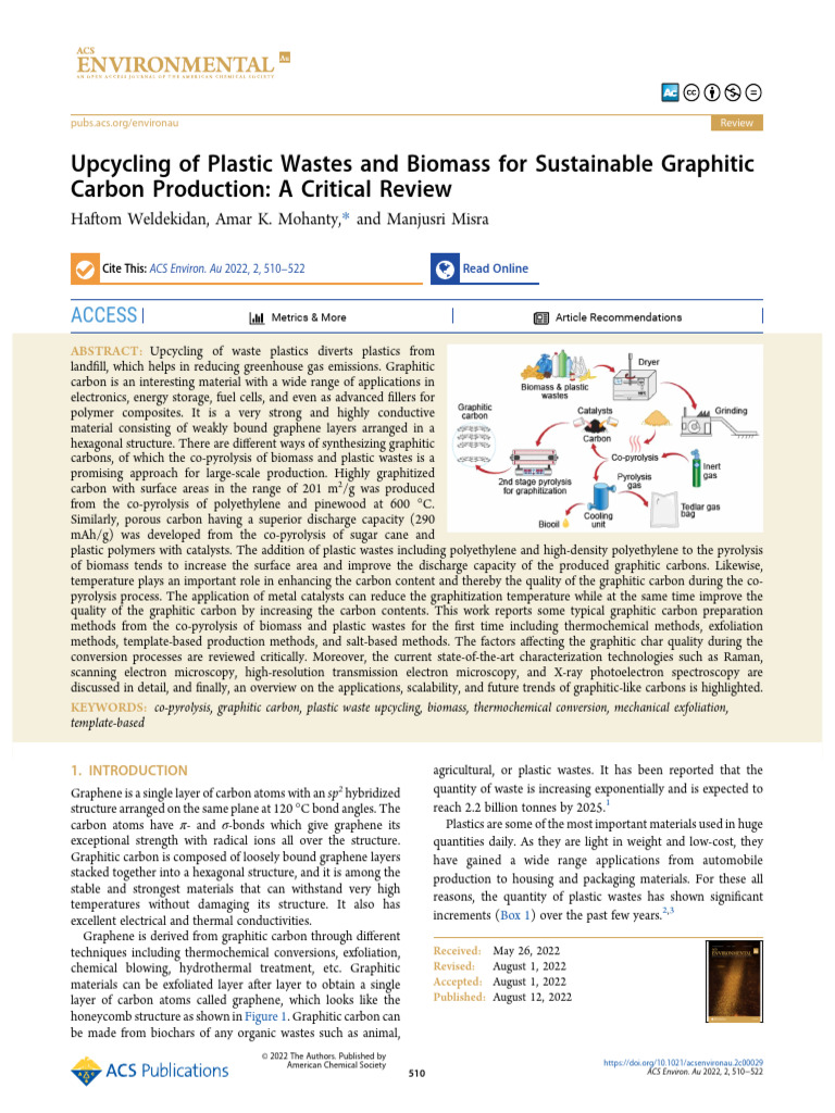 Upcycling_of_Plastic_Wastes_and_Biomass_for_Sustai | PDF | Pyrolysis ...