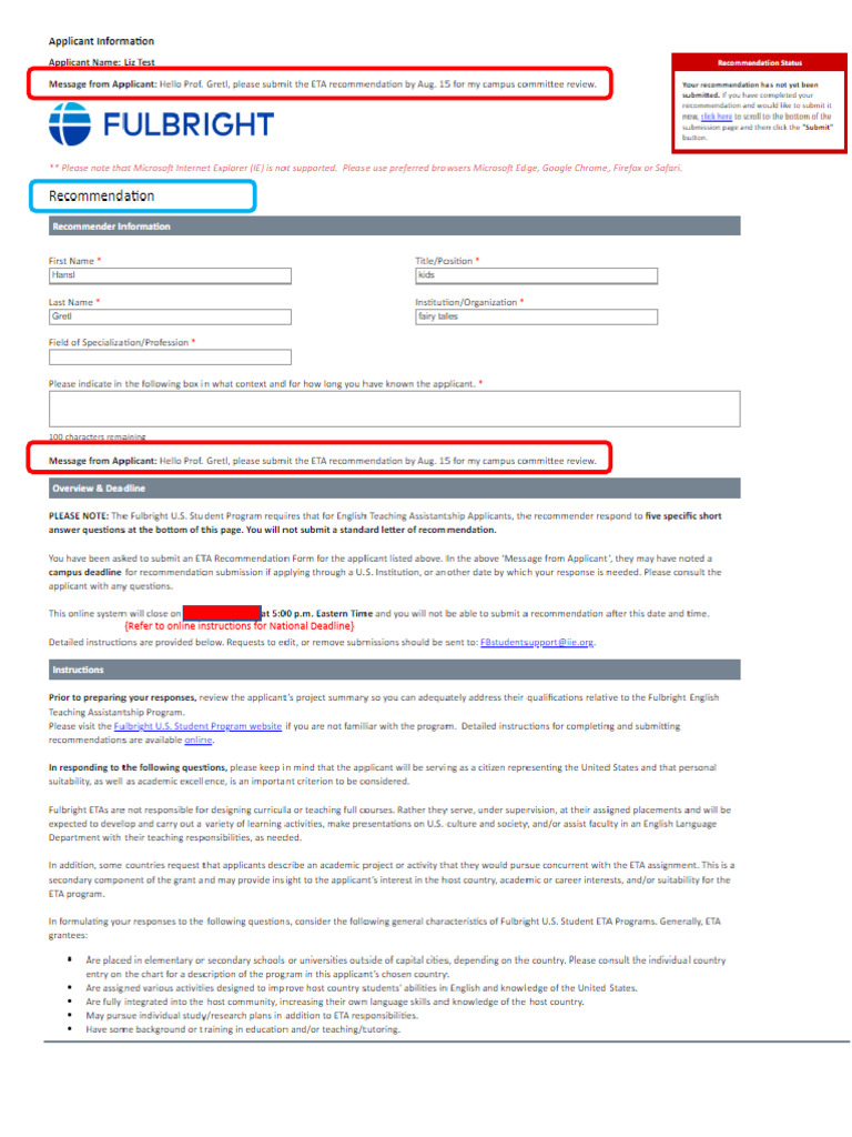 Sample-ETA-Recommendation-Form | PDF