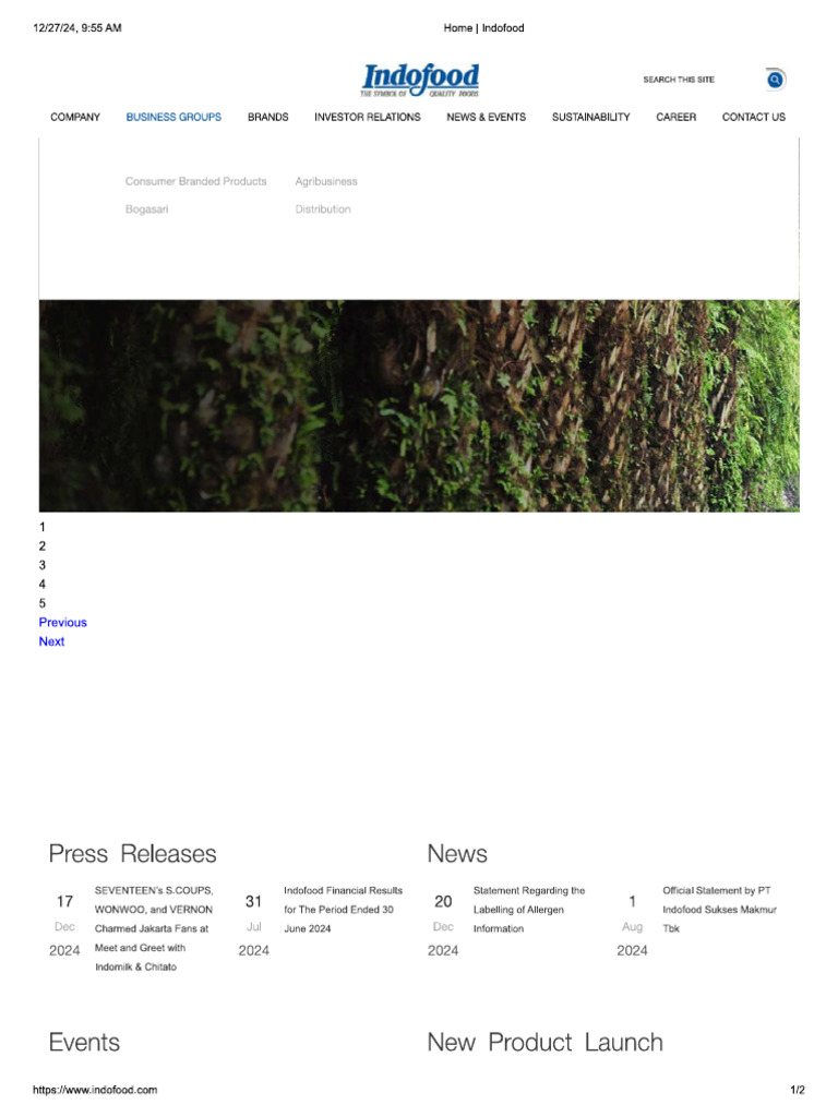 Home - Indofood | PDF