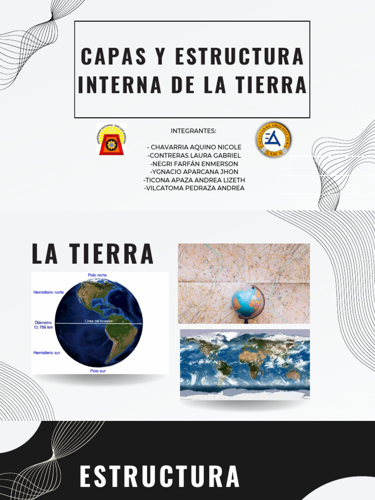 Estructura Interna de la Tierra | PDF | Tierra | Atmósfera