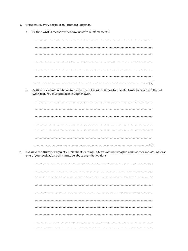 Fagen et al. | PDF | Psychology | Psychological Concepts