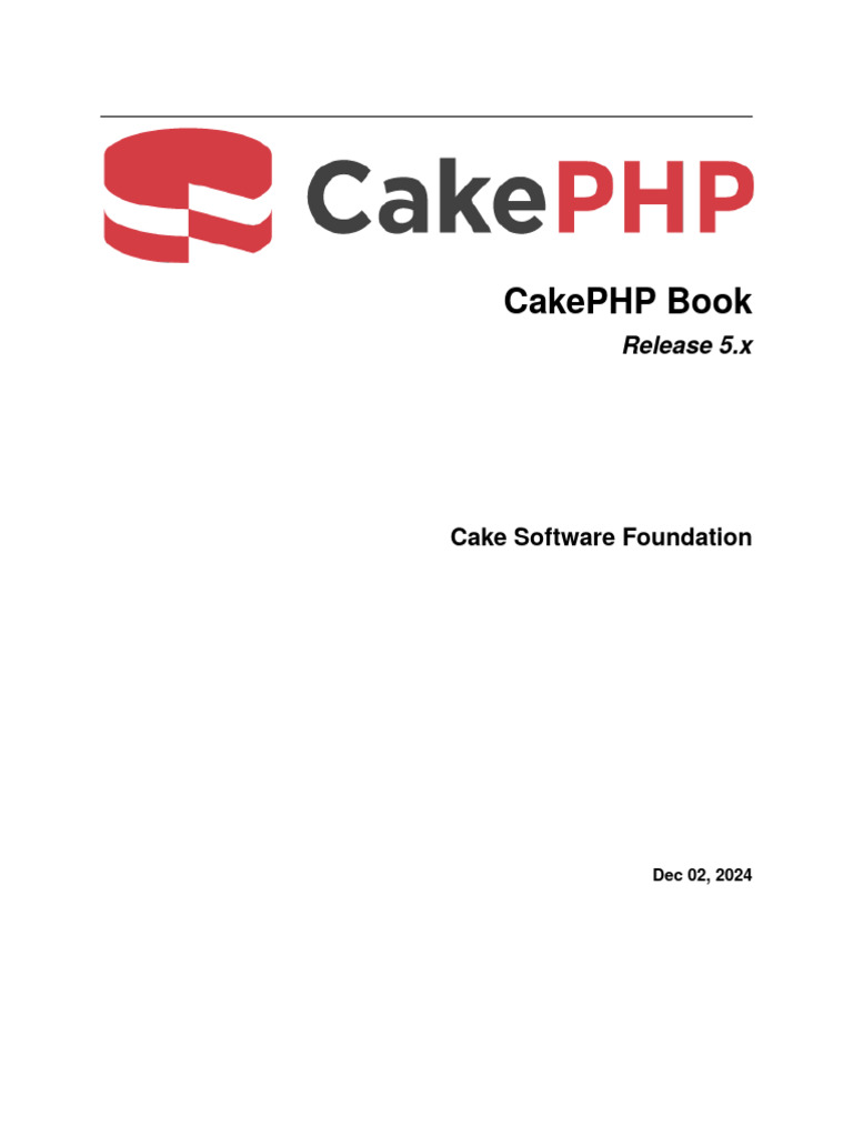 Cake Php Book | PDF | Computer Architecture | Computer Engineering