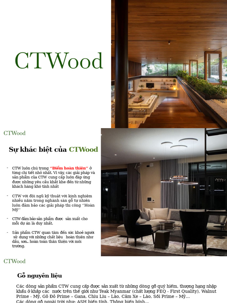 CT Wood Profile 2024 | PDF