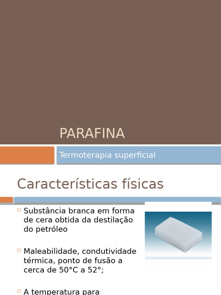 AULA6 Parafina | PDF