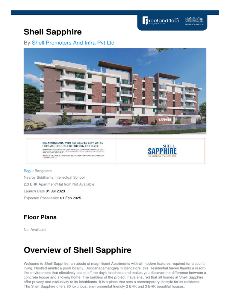 47636 Shell Sapphire Automated Brochure | PDF
