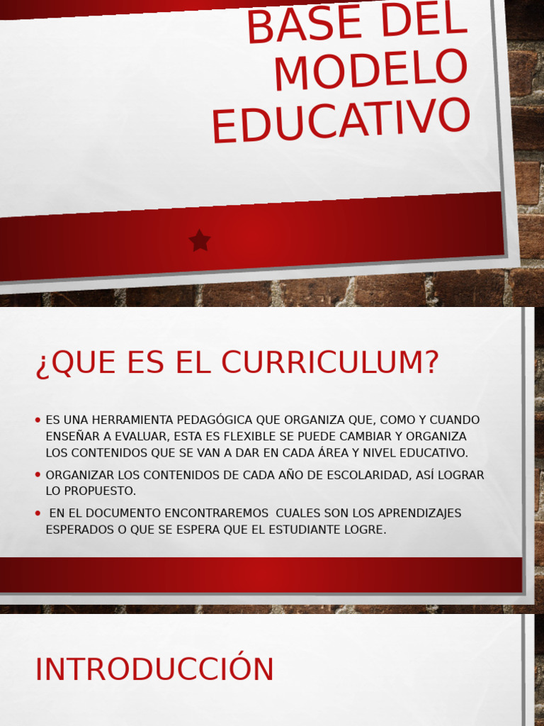 Curriculum Base Del Modelo Educativo10 | PDF