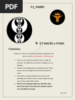 Ict MMXM Model | PDF | Market Liquidity | Market Maker