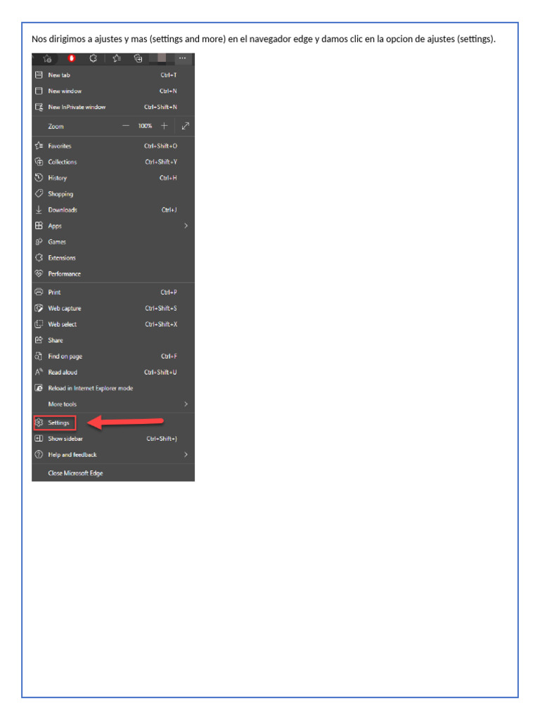 Eliminar cookies en navegador Edge | PDF