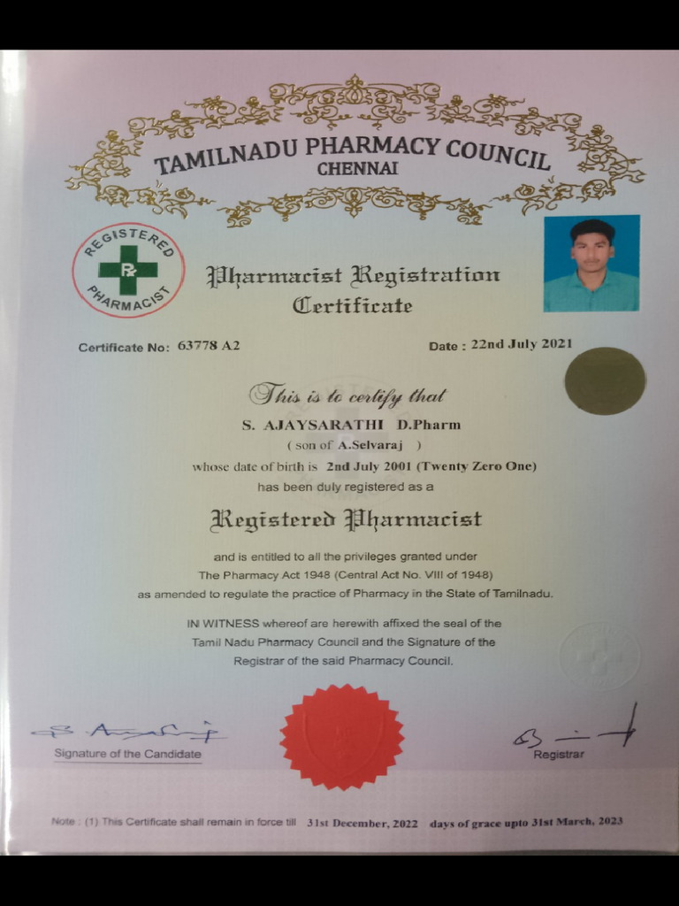 Pharmacist | PDF