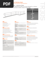 Handrail Stanchion Specifications | PDF