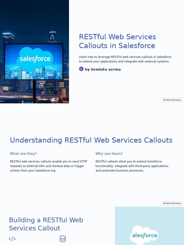 RESTful-Web-Services-Callouts-in-Salesforce | PDF