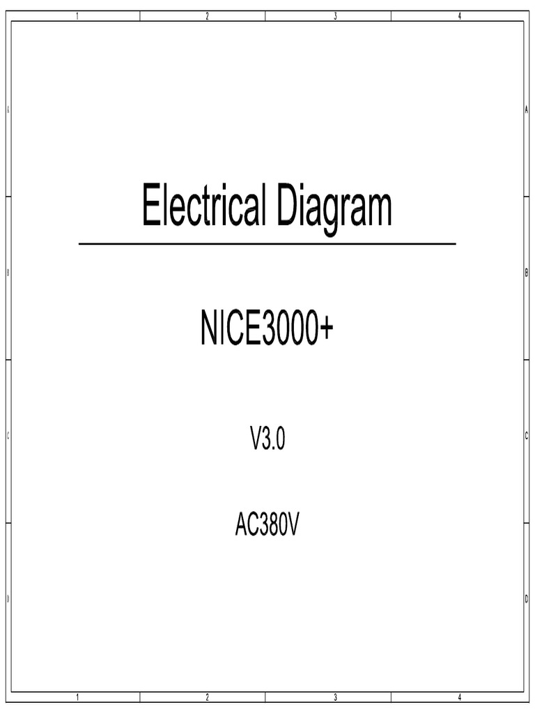 01 380V NICE3000+电气图 3.0 | PDF
