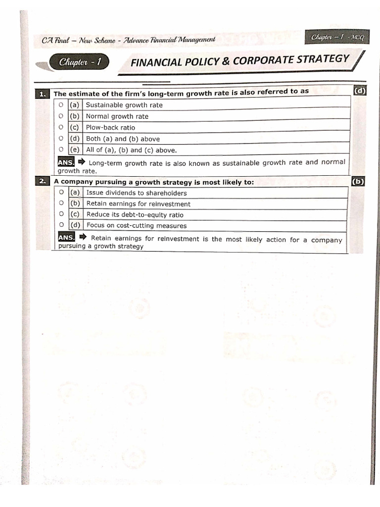 CH1-CH5 SFM Material Ca Final | PDF