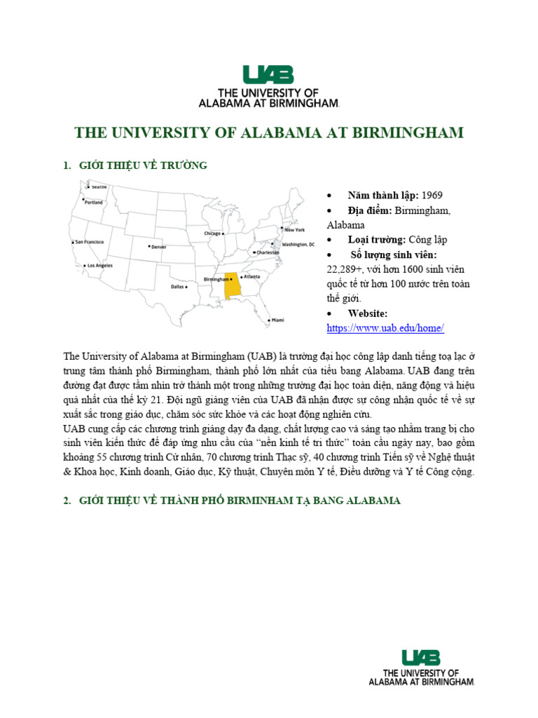 University of Alabama at Birmingham | PDF
