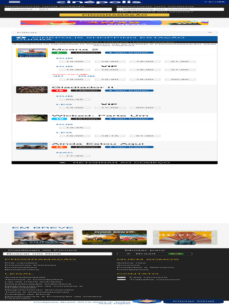 Próximas Estreias na Cinépolis | PDF